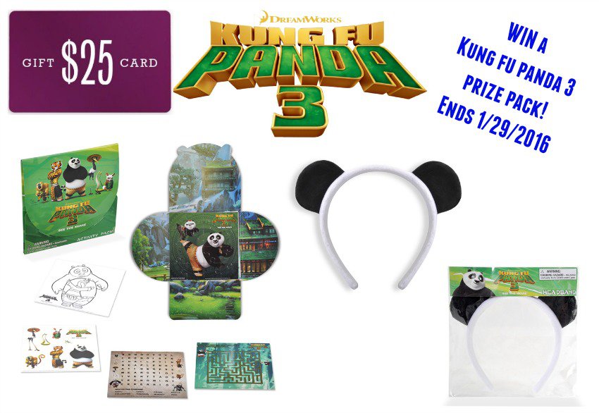 Giveaway: Kung Fu Panda Prize Pack (Ends 1/28) - Enza's Bargains