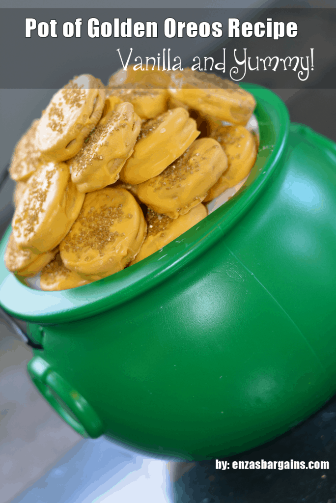 Gold Coin Oreos Recipe - Gold Oreos for St. Patrick's Day and Rainbow ...