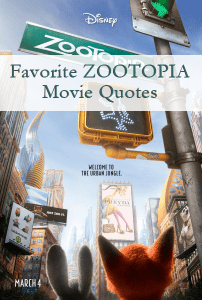 Zootopia Movie Quotes - Enza's Bargains