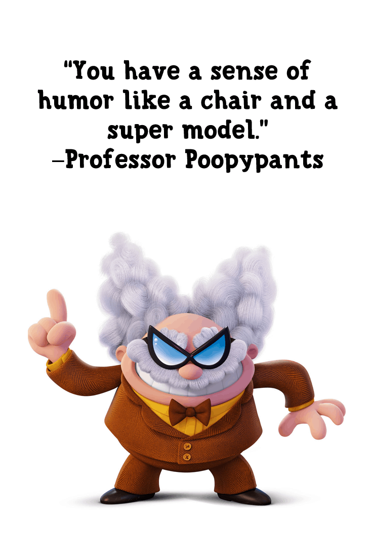 Captain Underpants: The First Epic Movie Quotes - Enza's Bargains