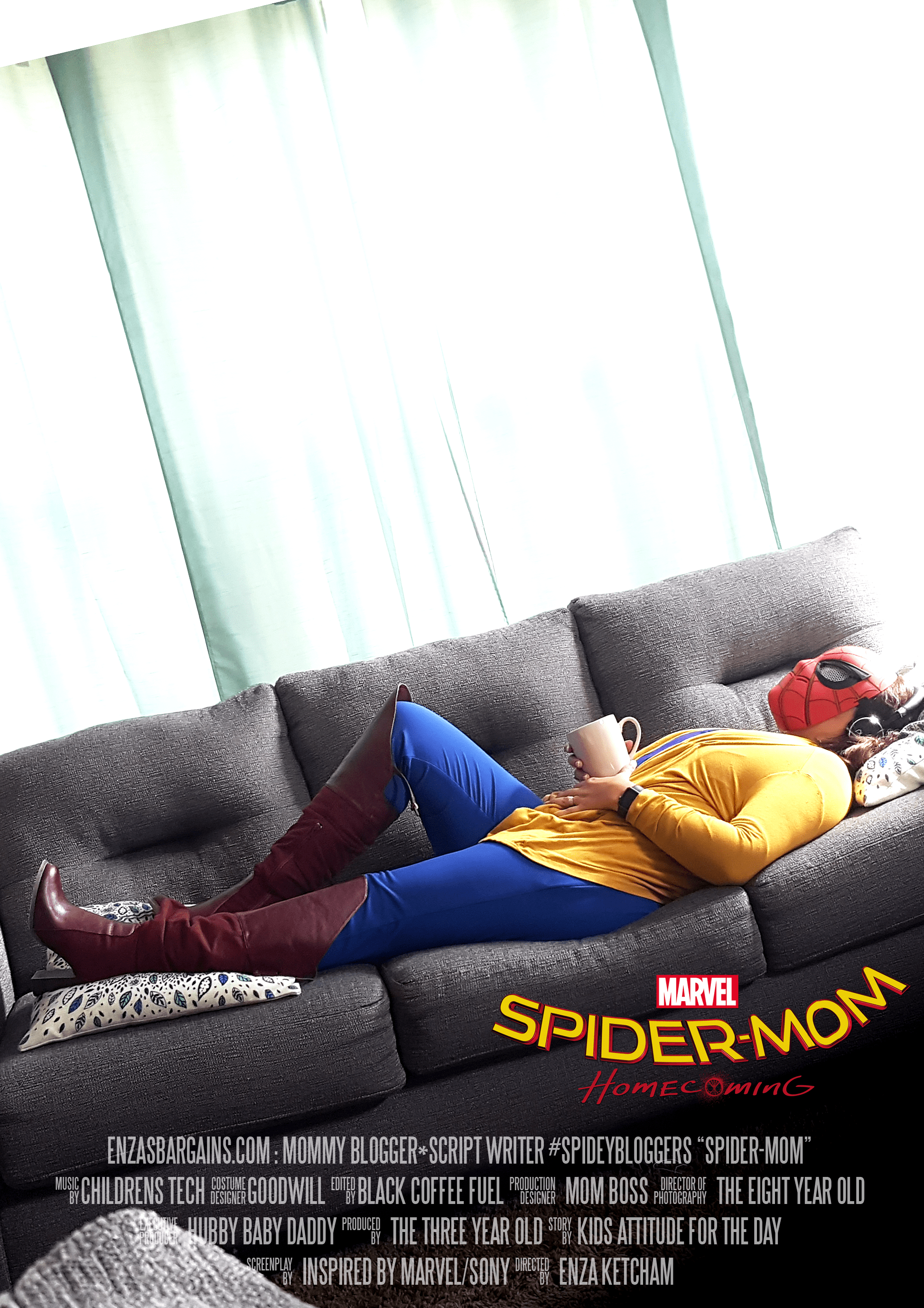 Spider-Mom Homecoming - When you are mom and you love Marvel! - Enza's ...