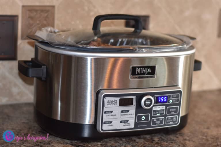 Ninja® Cooking System with Auto-iQ™ - #EBHolidayGiftGuide - Enza's Bargains