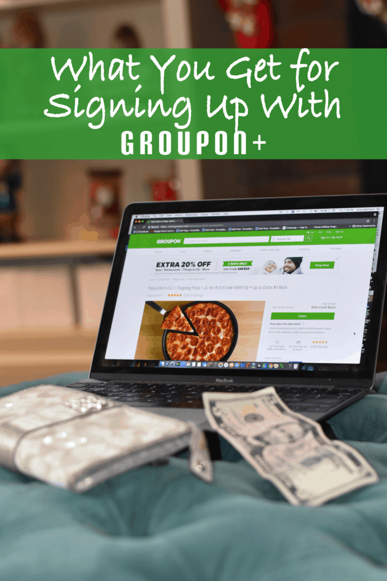 Groupon+ Review - What You Get for Signing Up Today! - Enza's Bargains