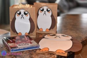 The Last Jedi Porgs Craft and Puppets!