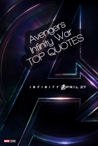 Avengers: Infinity War Quotes - Enza's Bargains