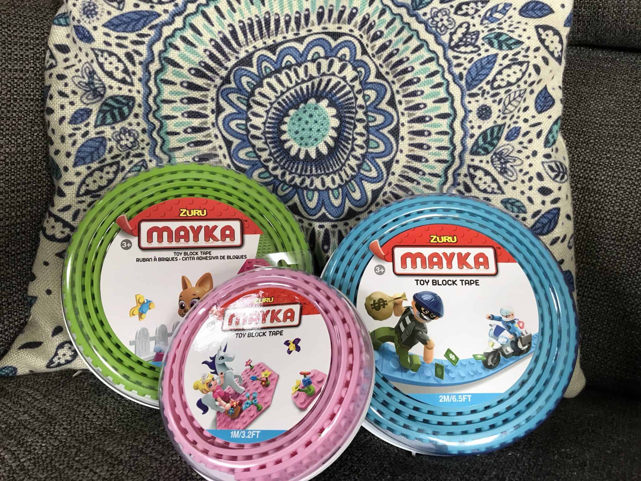 Mayka Tape Craft Ideas - Lego Themed Cards - Enza's Bargains