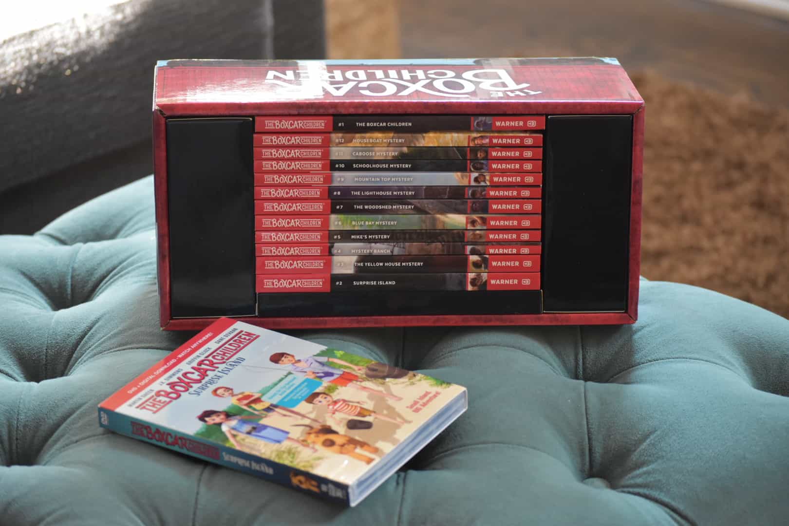 The Boxcar Children Movie - Surprise Island Blu-ray & Bookshelf Book ...