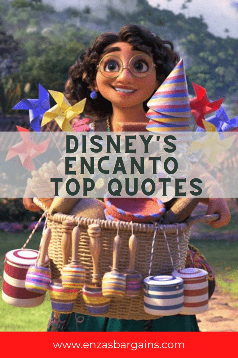 Disney's Encanto Top Quotes - A list of all our favorite lines!