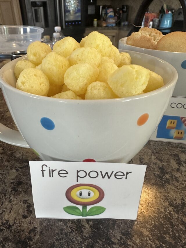 Easy Super Mario Themed Food - Enza's Bargains