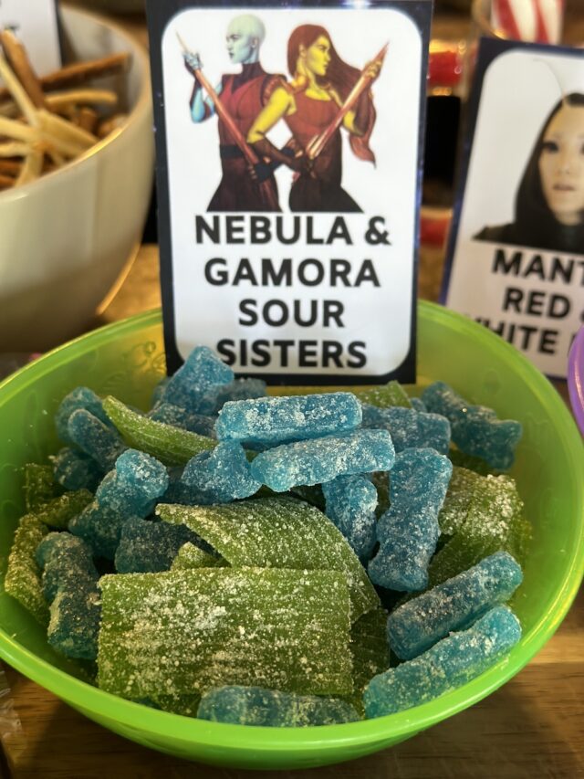Guardians of the Galaxy Themed Food for a Party - Enza's Bargains