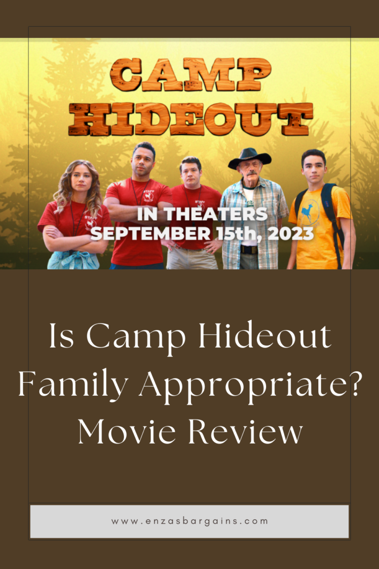 Is Camp Hideout Family Appropriate? Movie Review - Enza's Bargains