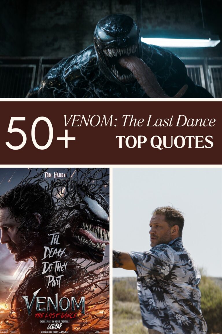 Venom: The Last Dance Quotes - Enza's Bargains