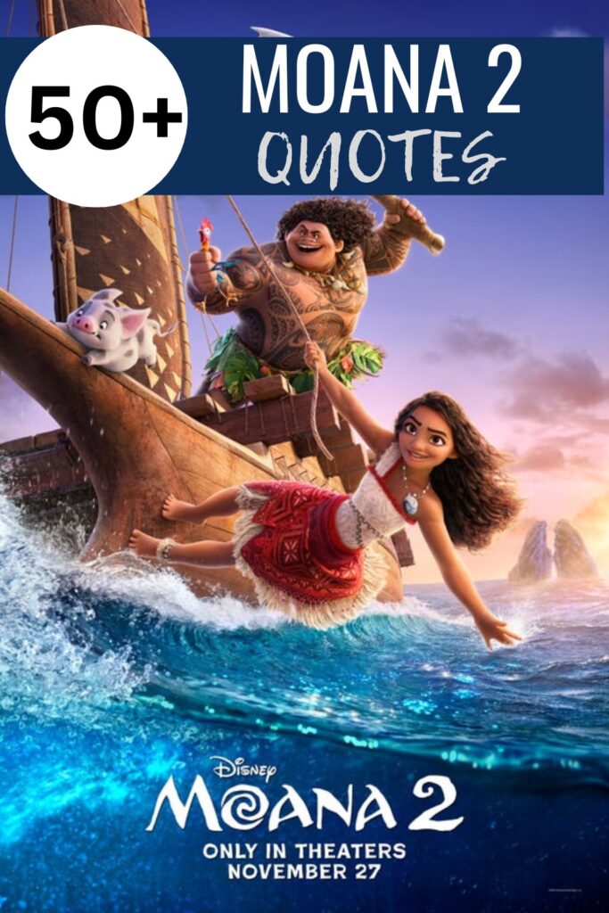 Moana 2 Movie Quotes - Enza's Bargains